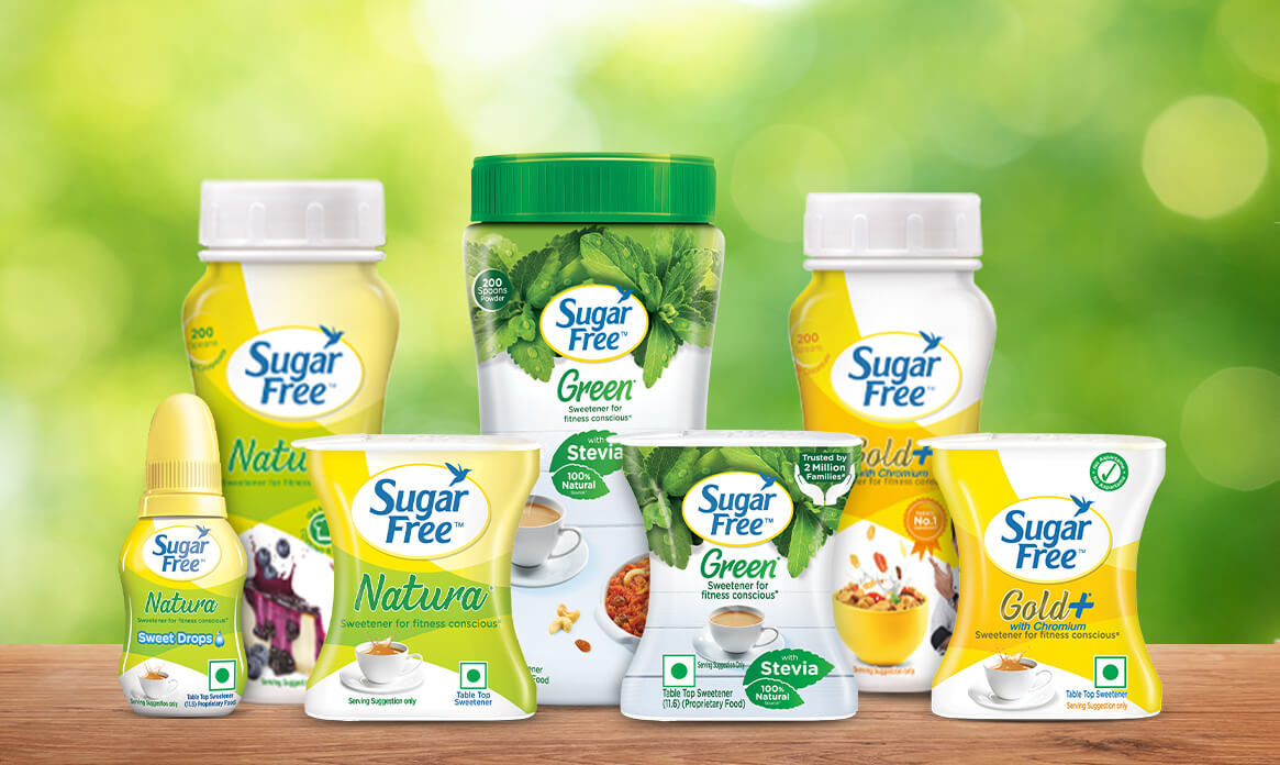 Sugar Free: Sweetener | Sugar Substitute | Low Calorie Sweeteners